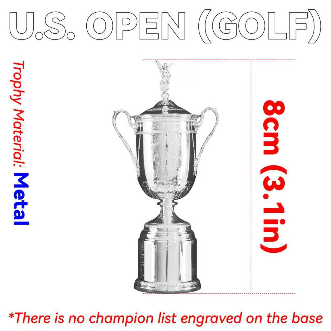U.S. Open golf Championship Trophy – Stonesing