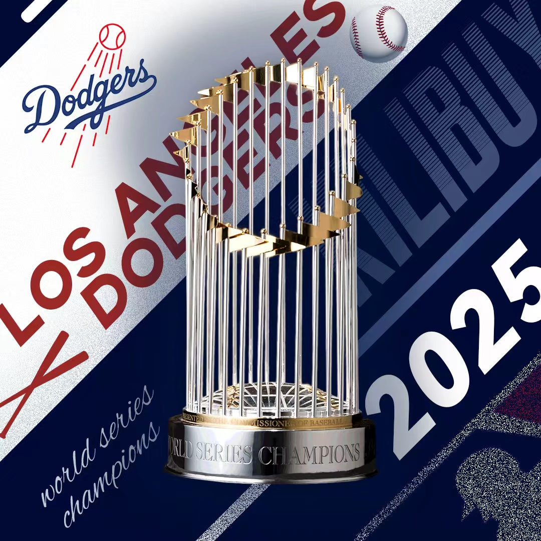 [MLB]2025 World Series Trophy , Los Angeles Dodgers – Stonesing
