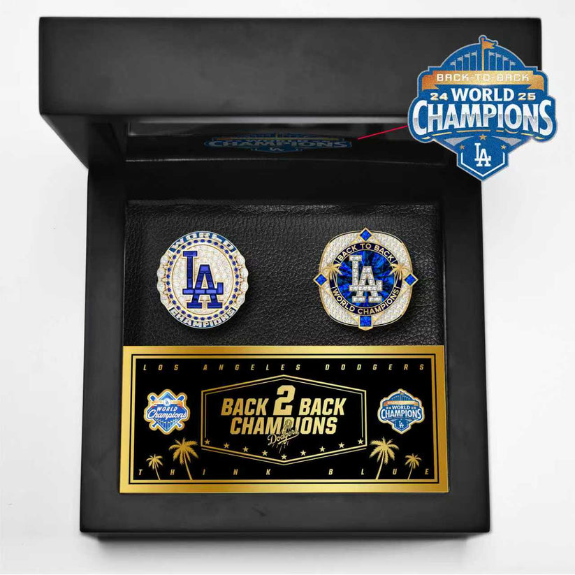 2025 Los Angeles Dodgers World Series Back To Back Champions Ring ...