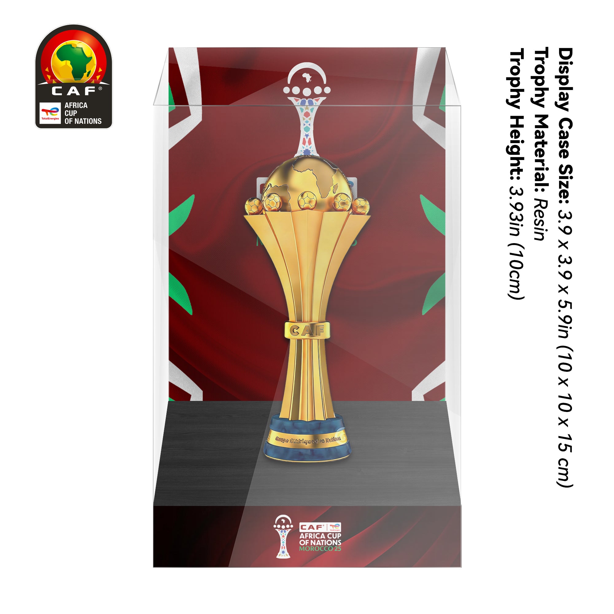 Africa Cup of Nations Champions Trophy Display Case – Stonesing