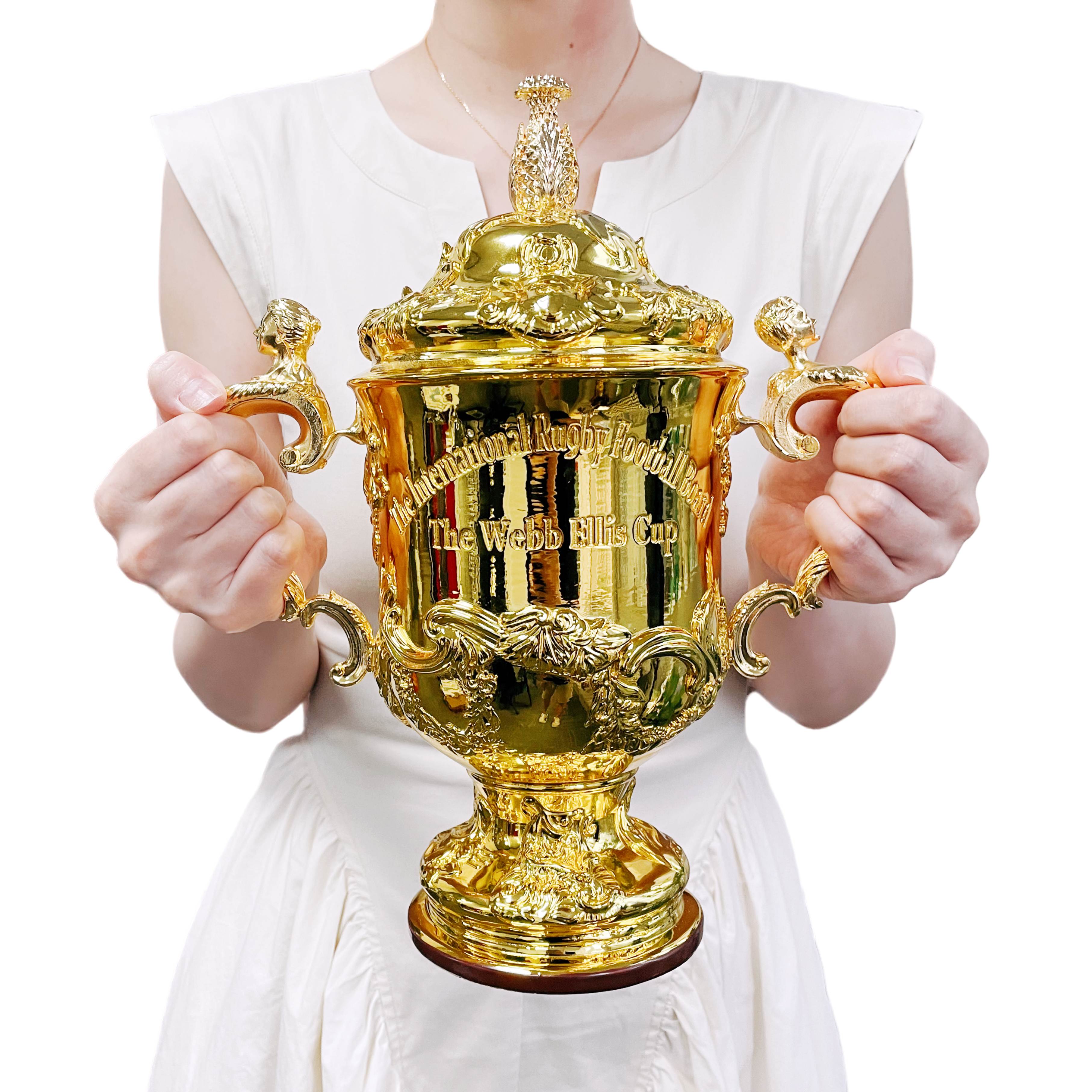 [Resin Version] 2023 Version The Webb Ellis Cup Rugby World Cup Champi ...