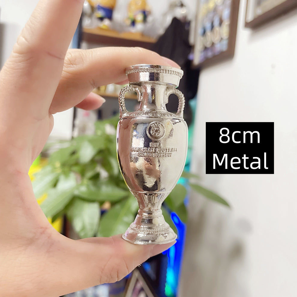 [Metal Version]UEFA Euro Cup Trophy Henri Delaunay Cup(Indicate what r ...