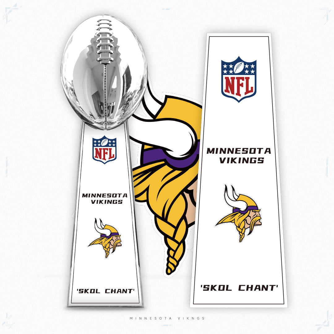 [NFL]Minnesota Vikings Vince Lombardi Super Bowl Championship Trophy R ...